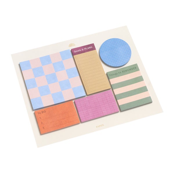 Papier Printed Sticky Note Set | The Container Store
