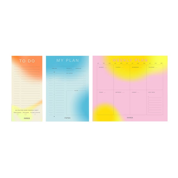 Papier List Pads Pack of 3 | The Container Store
