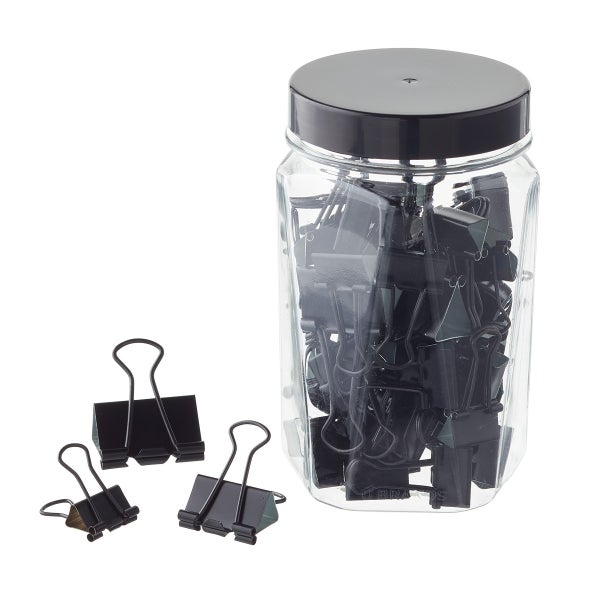 Assorted Size Binder Clip | The Container Store