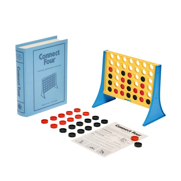 Connect Four Vintage Bookshelf Game | The Container Store