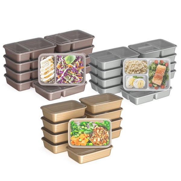 Bentgo Prep 60-Piece Meal Prep Kit | The Container Store