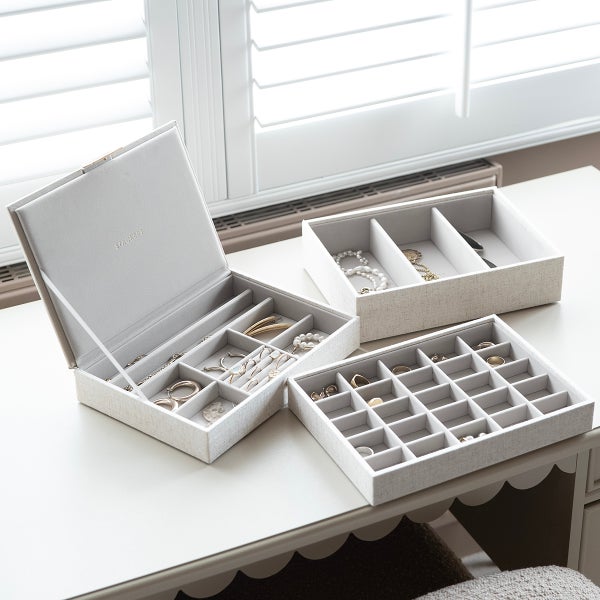 Stackers Classic Jewelry Box Starter Set | The Container Store