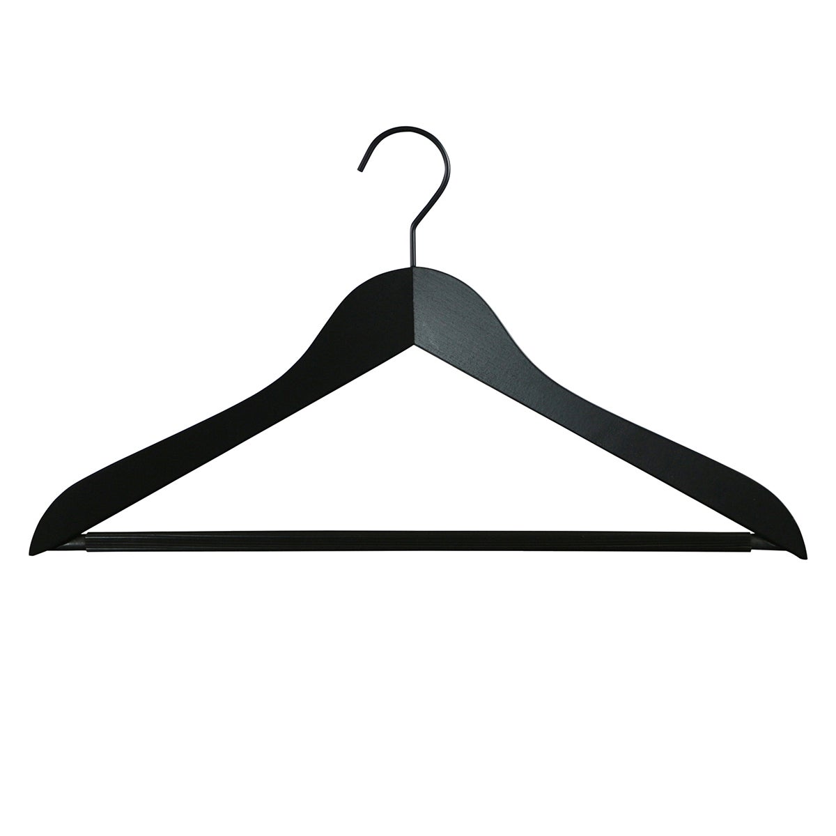 Mawa Bodyform Wide Shoulder Coat Hanger with Pant Bar | The Container Store