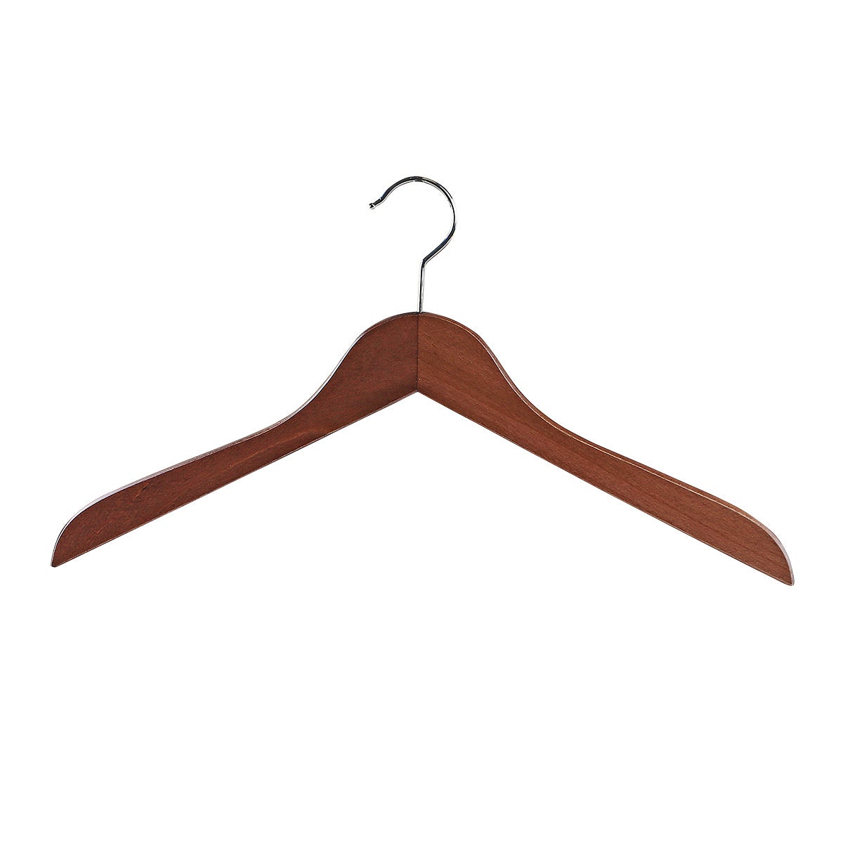 Mawa Beechwood Shirt/Blouse Flatform Hanger | The Container Store
