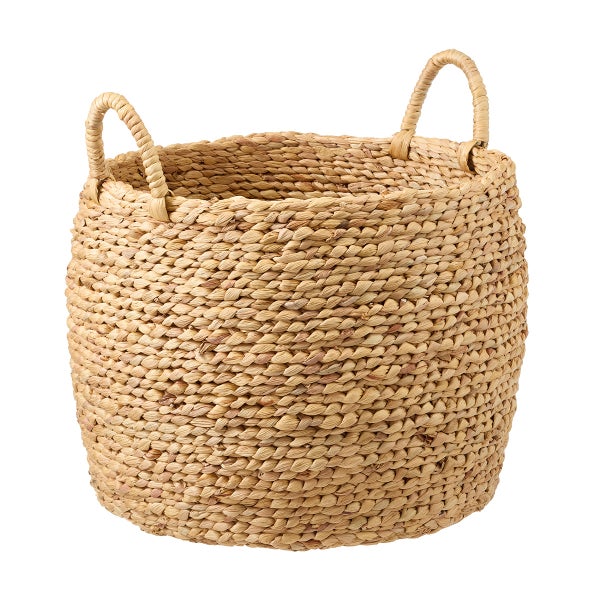 The Container Store Callan Water Hyacinth Belly Basket | The Container ...