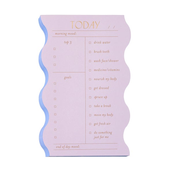 DesignWorks Daily Notepad Wavy | The Container Store