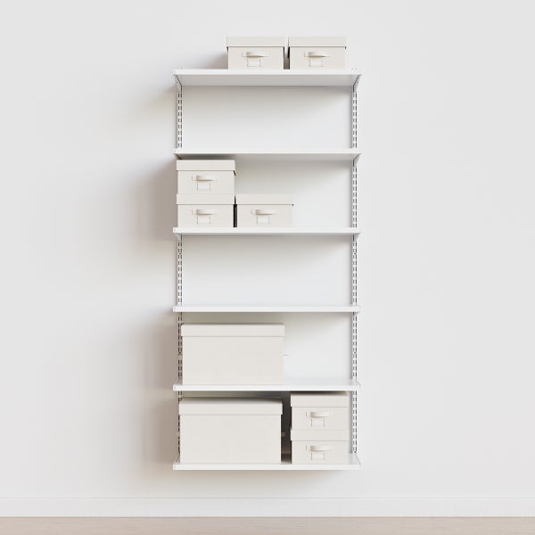 Decor Plus by Elfa 3' x 16" Basic Shelving | The Container Store