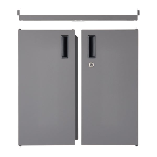 Garage Plus by Elfa Lower Cabinet Short Doors with Lock | The Container ...