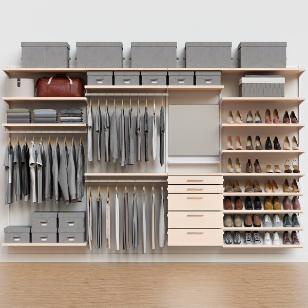 Decor Plus by Elfa 11' Closet | The Container Store
