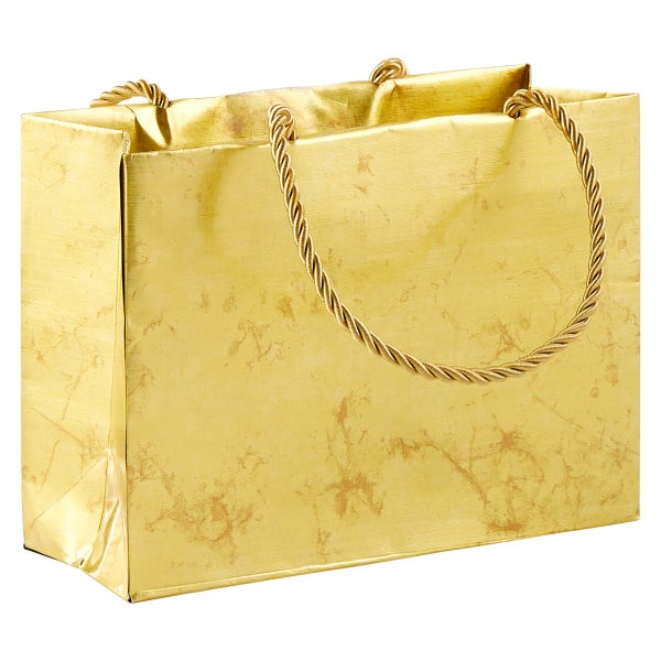Caspari Antique Gold Totes | The Container Store