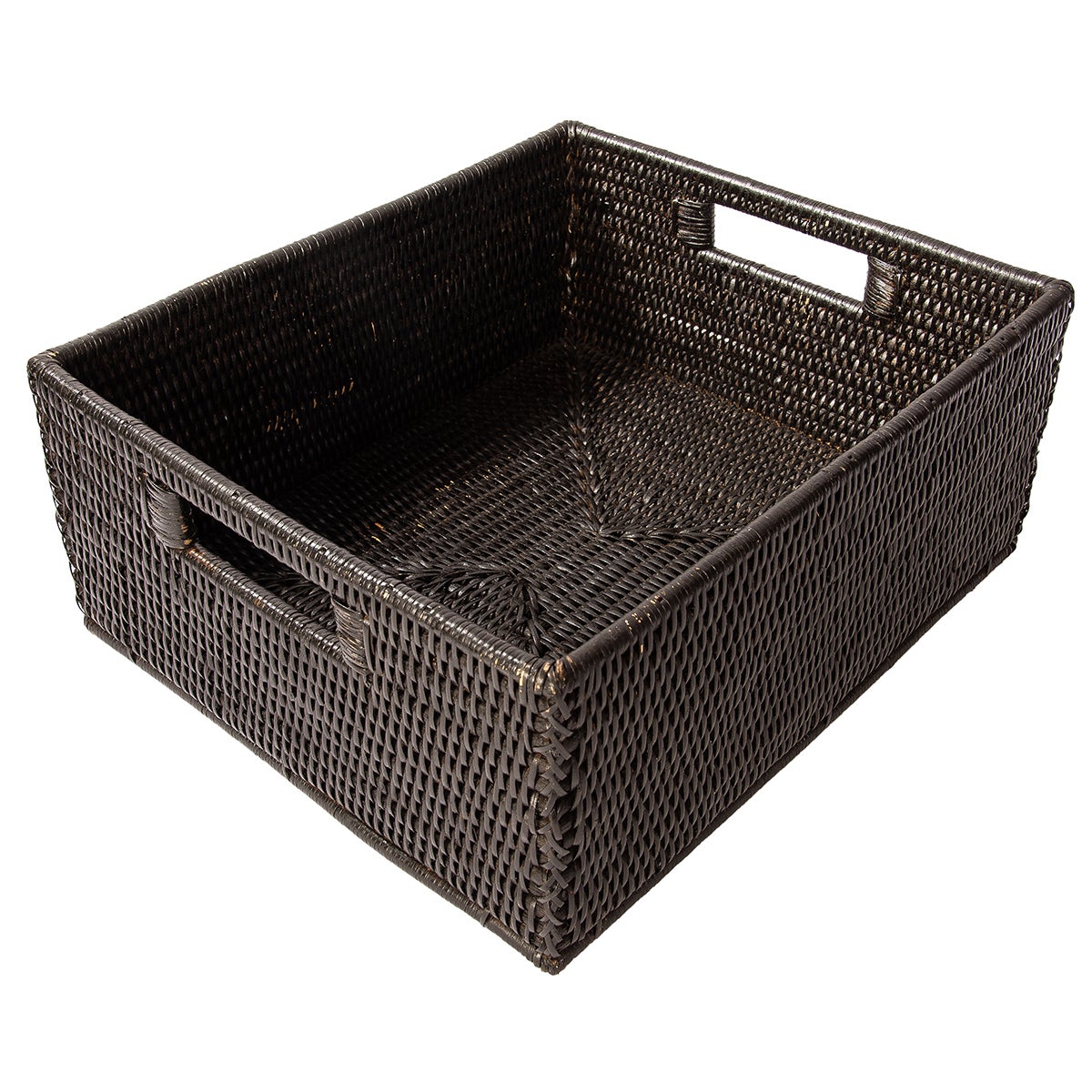 Artifacts Trading Co. Rectangular Basket with Cutout Handles | The ...