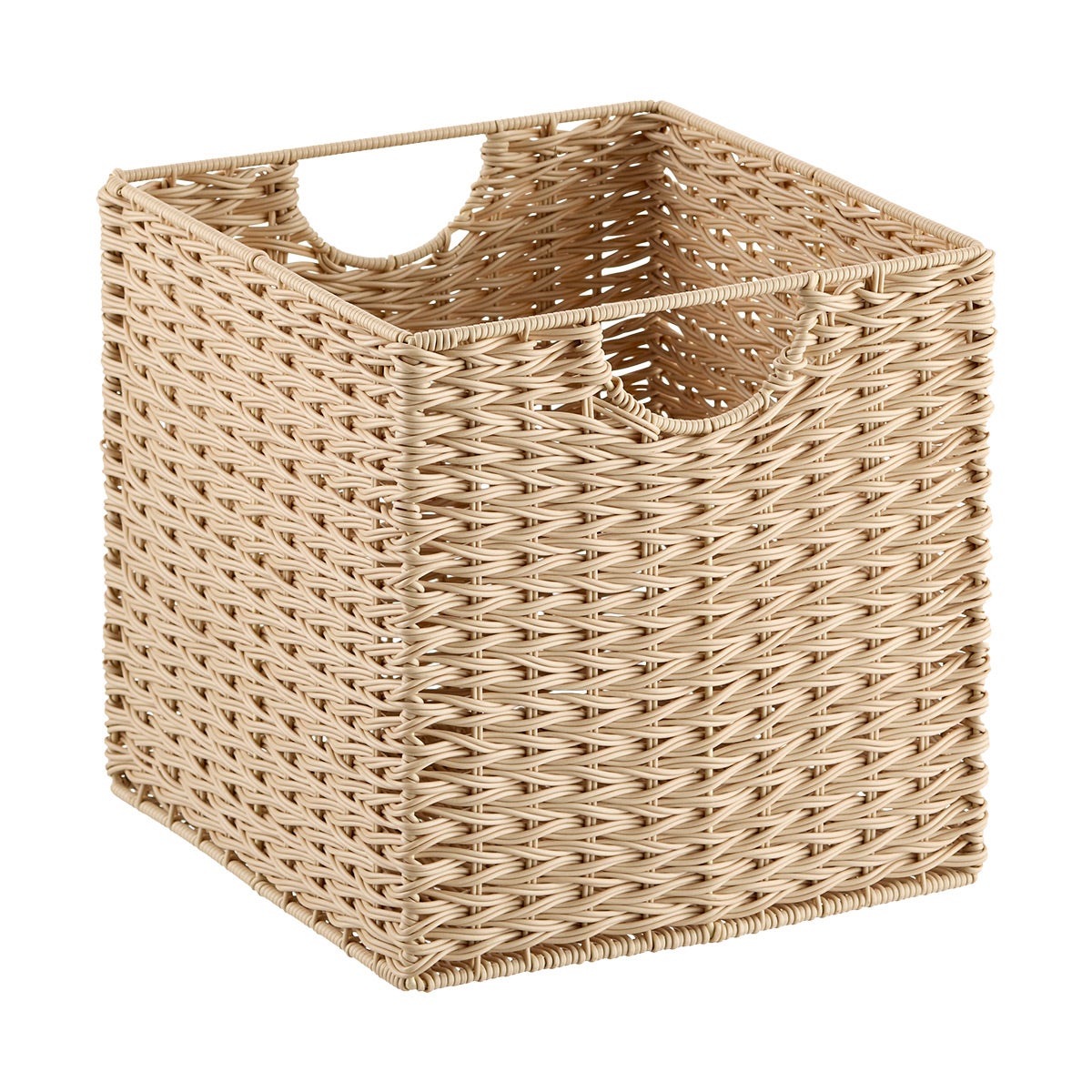 The Container Store Foster Storage Cube with Handles | The Container Store