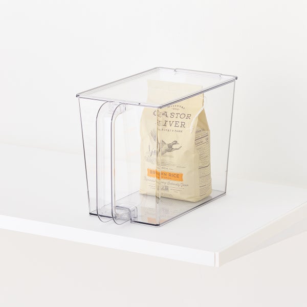 Everything Organizer Storage Bin with Handle & Lid | The Container Store