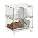 Everything Organizer Double Drawers with Wheels | The Container Store