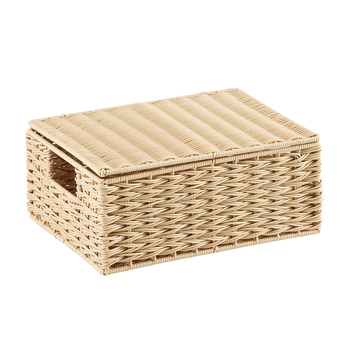 The Container Store Foster Storage Box with Hinged Lid | The Container ...