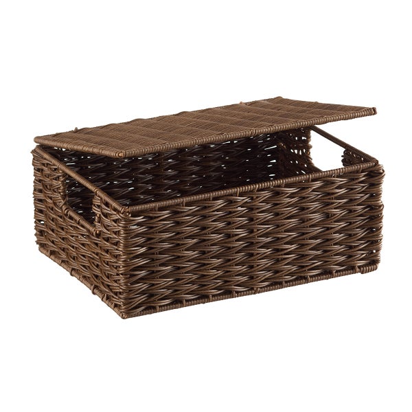 The Container Store Foster Storage Box with Hinged Lid | The Container ...