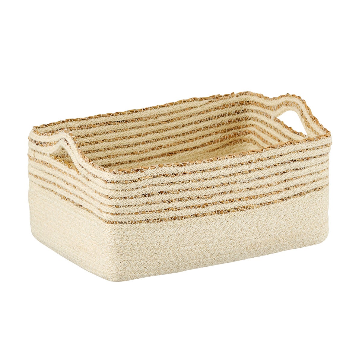 The Container Store Dune Seagrass Jute Basket | The Container Store