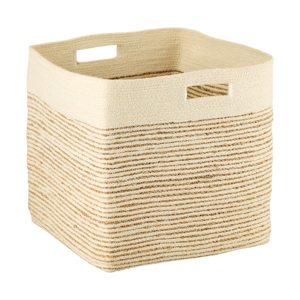 The Container Store Dune Seagrass Jute Cube | The Container Store