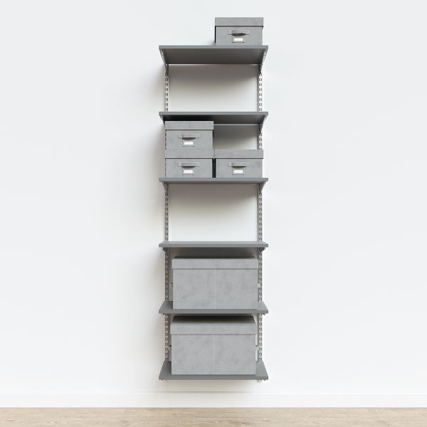 Elfa 2' Melamine Basic Shelving Units for Anywhere | The Container Store
