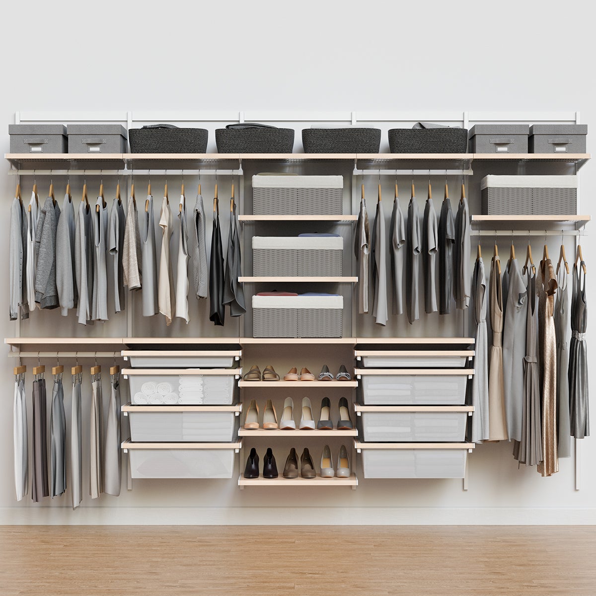 Decor Plus by Elfa 10' Closet | The Container Store