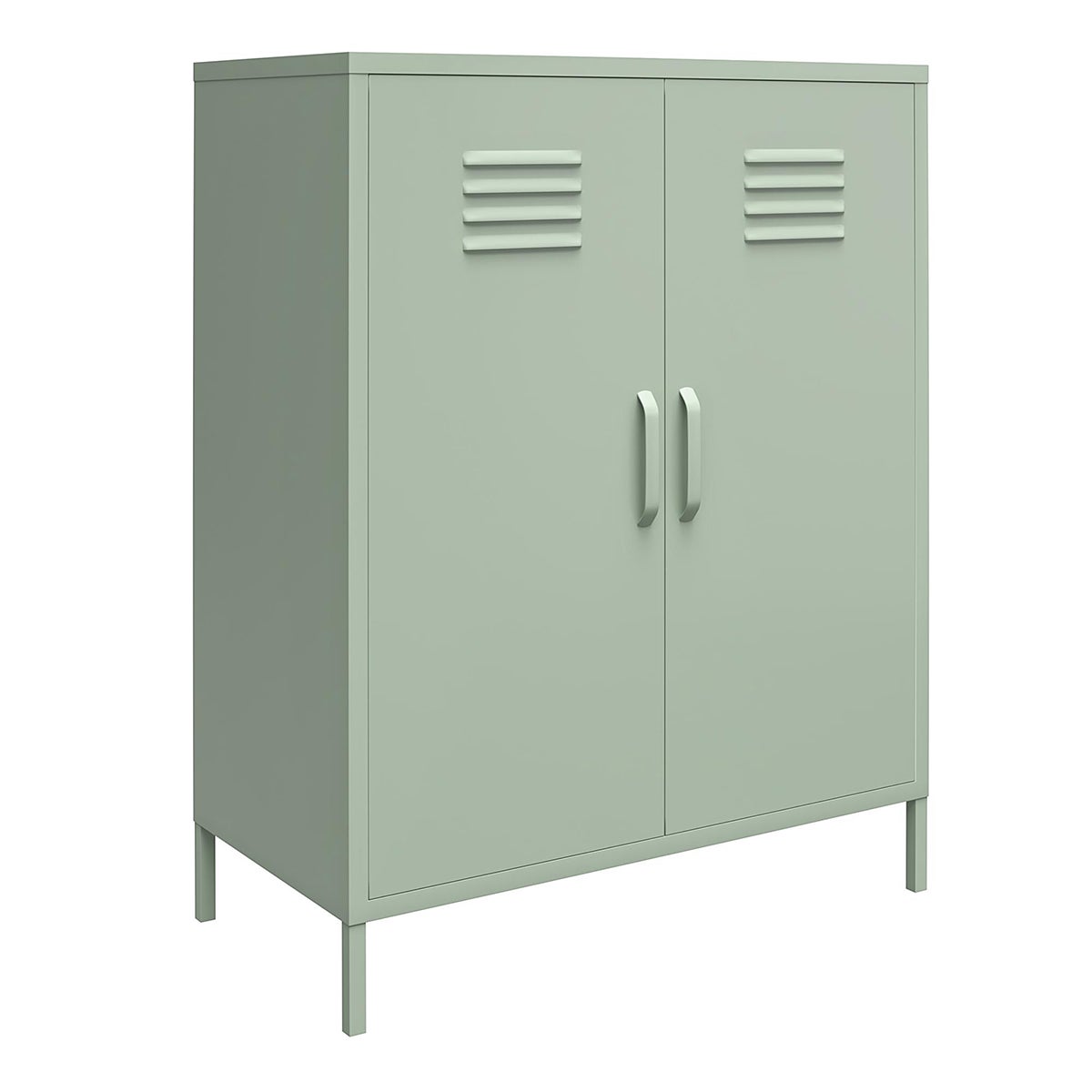 Novogratz Cache Metal Locker Storage Cabinet | The Container Store