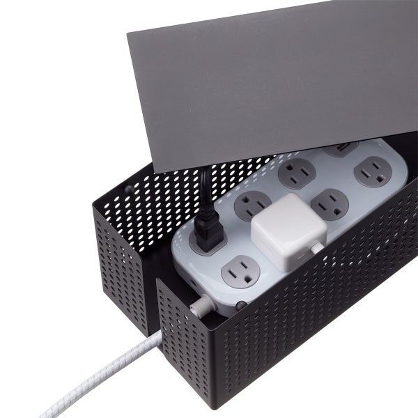 Perforated Dot Cable Box | The Container Store