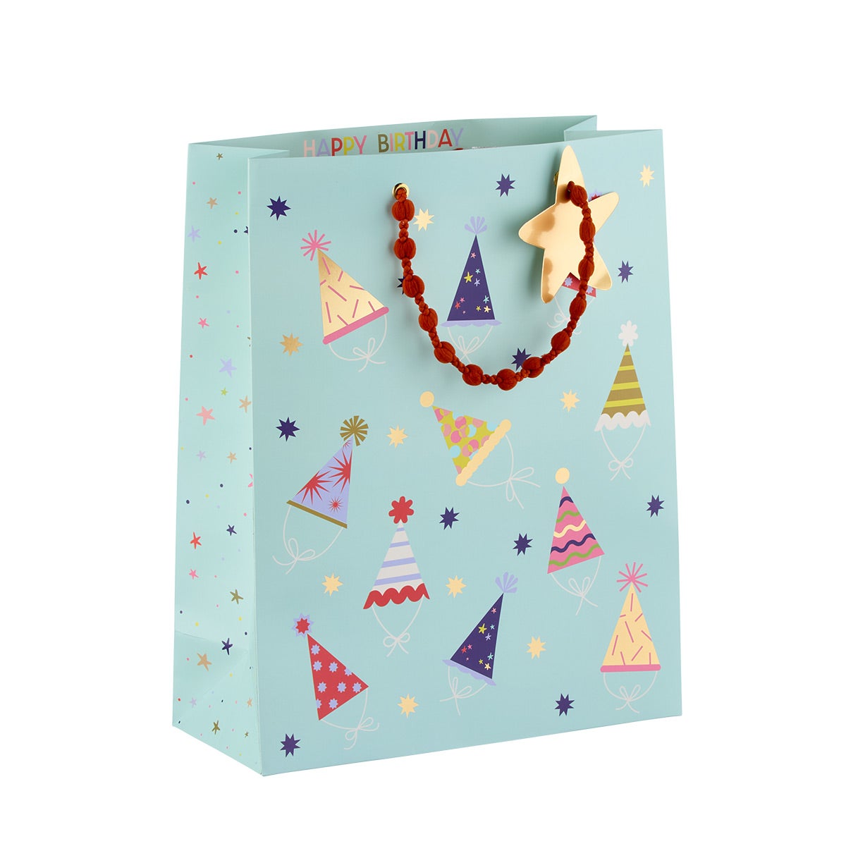 Punch Studio Party Time Hats Tote Bag | The Container Store