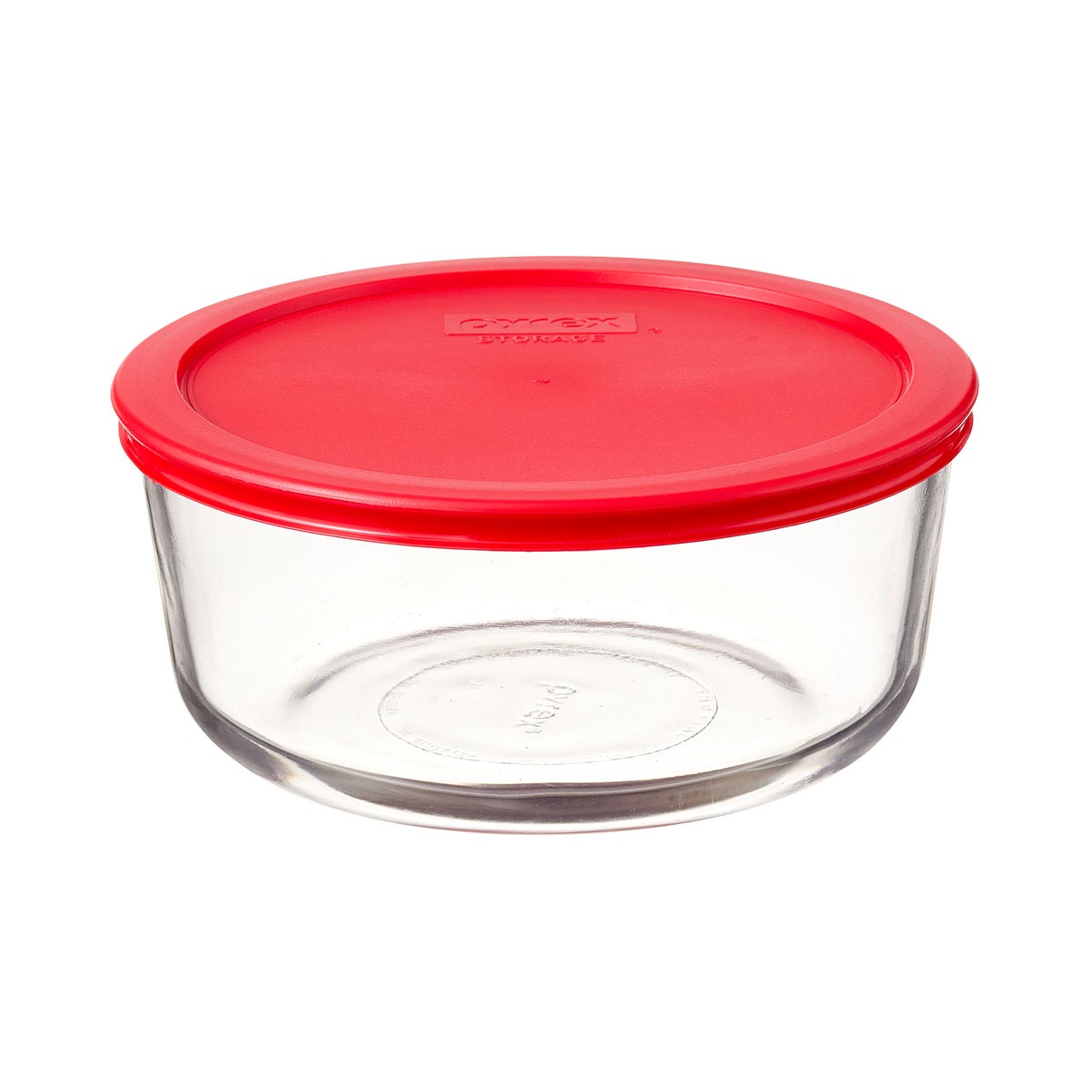 Pyrex Round Storage Plus Glass Food Container | The Container Store