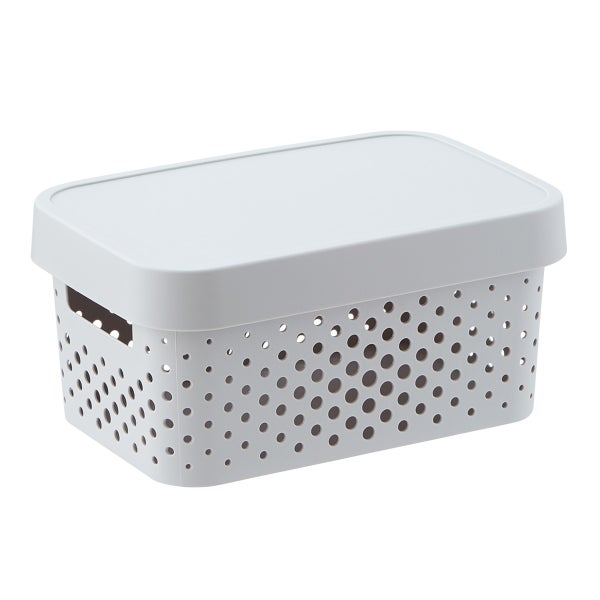 Curver Infinity Small Plastic Storage Boxes with Lids | The Container Store