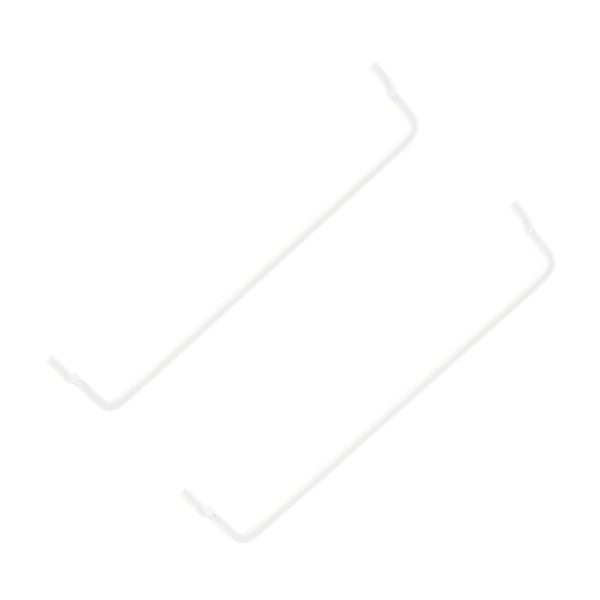 Elfa Classic White Solid Shelf Connectors | The Container Store