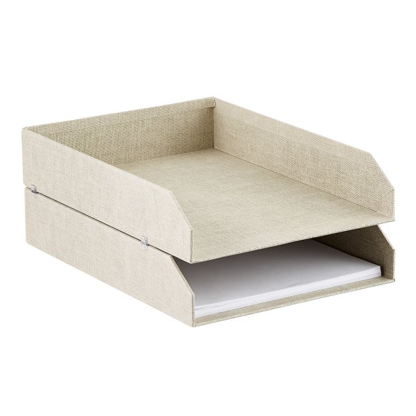 Stackable Letter Trays | The Container Store