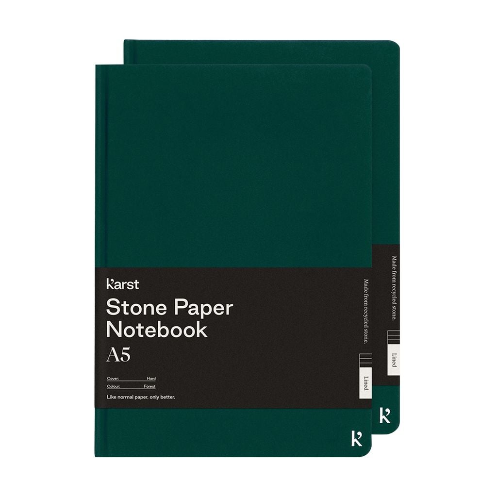 Karst Stone Paper Hardcover Notebook A5 | The Container Store