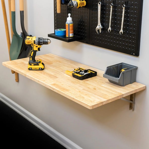StoreYour Wakefield Foldable Workbench | The Container Store