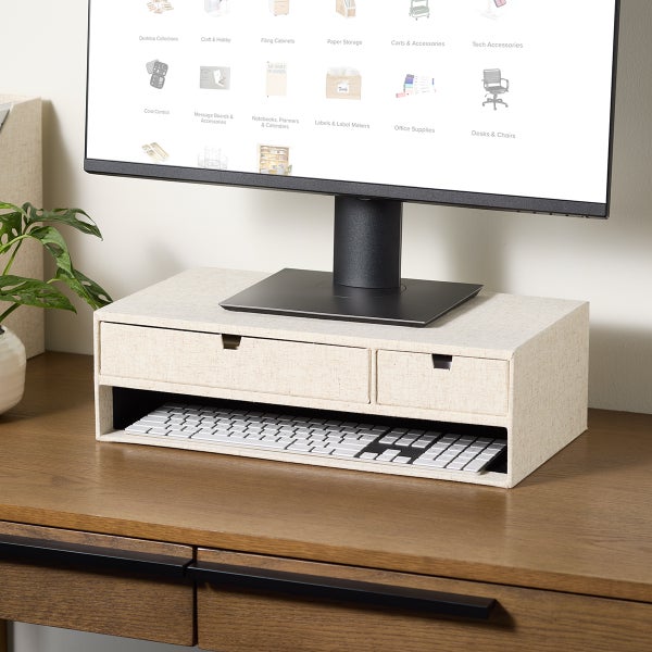 Bigso Ted Monitor Stand | The Container Store