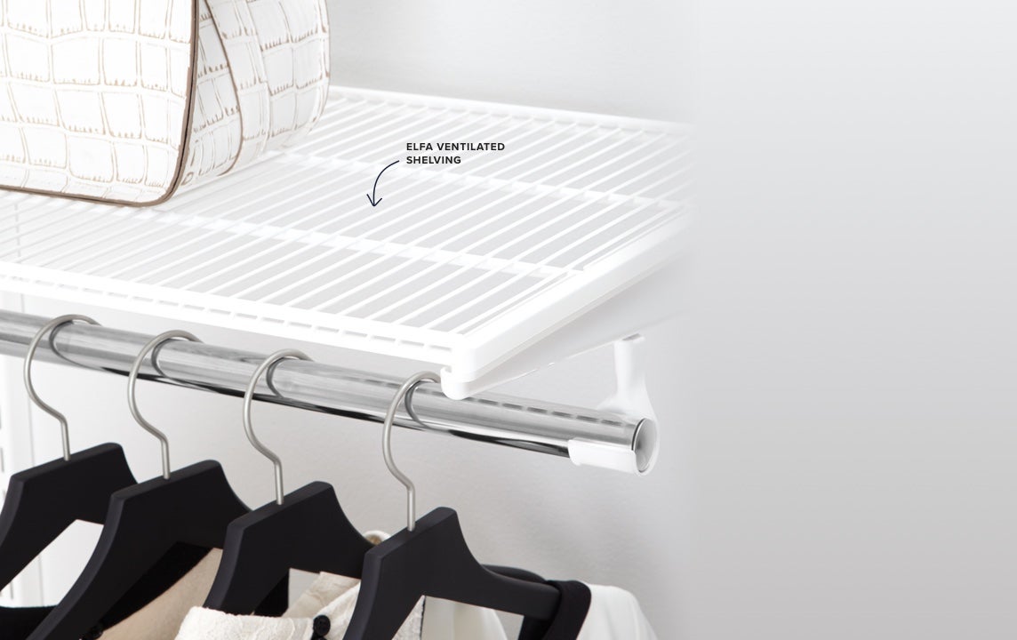 elfa Custom Closet Shelving, Organizer Systems & Custom Shelving | The ...