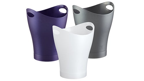 White Garbino Can by Karim Rashid for Umbra | The Container Store